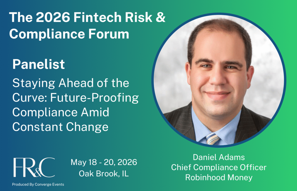 Daniel Adams Joins FRC 2026 Panel on Future-Proofing Compliance